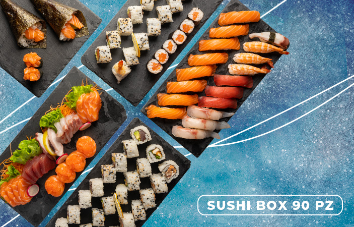 Sushi Box 90pz - Taiyo - Ristorante Sushi Torino